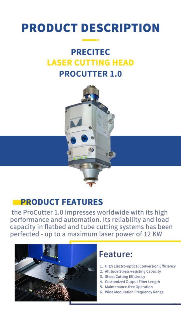Precitec Procutter 1.0 100/125/150/200 PQ0595-1052005 PQ0595-102198 ...