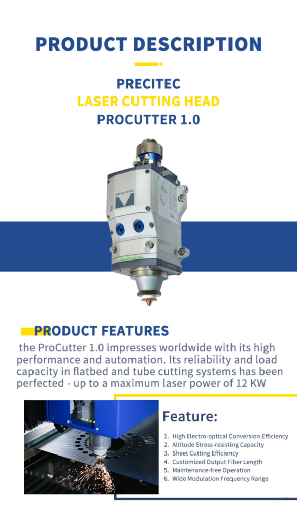 Precitec Procutter 1.0 PQ0595-90606 Laser Equipment Parts Auto Focus ...