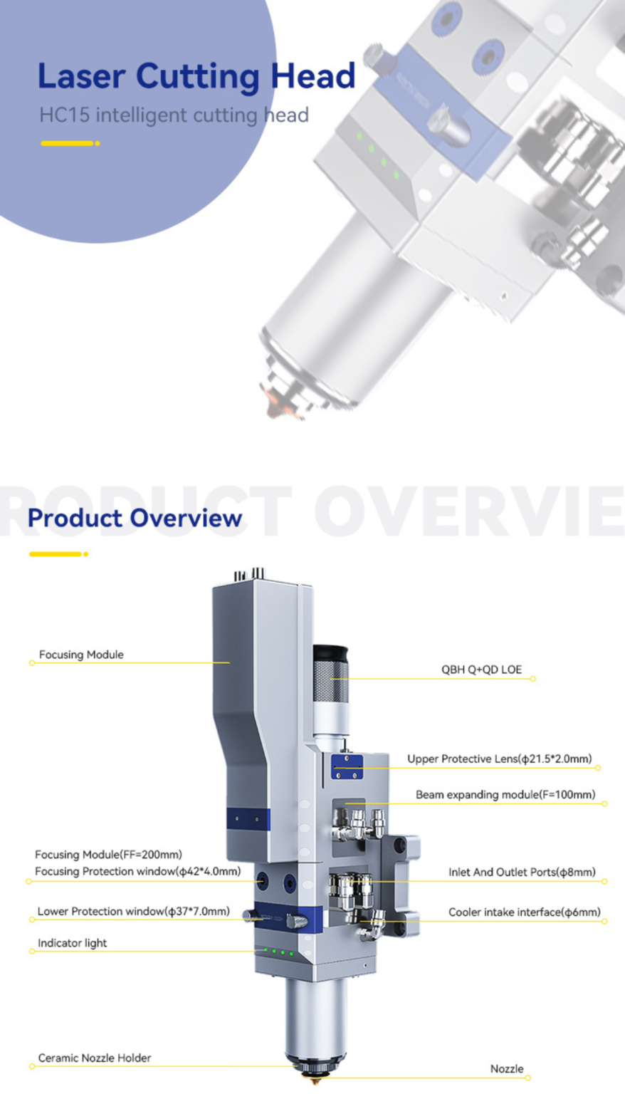 Hans HC15 Laser Cutting Head - Raysoar