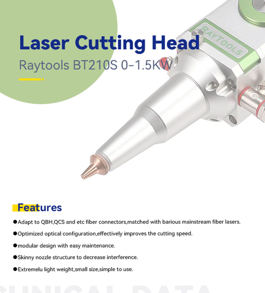 Raytools LRTM05-BT210SM1.25 Fiber Laser Cutting Head BT210S002A for ...
