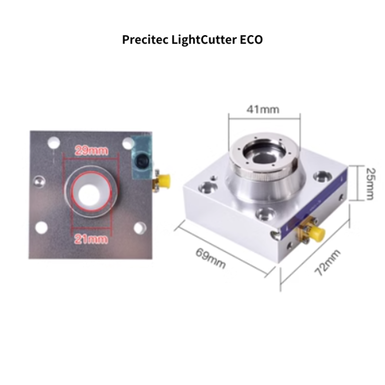 Precitec Nozzle Connector TRA for Procutter LightCutter Cutting Head ...